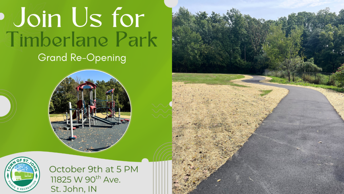 Timberlane Grand-Reopening – Town of St. John