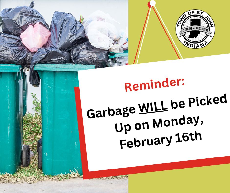 Garbage Pick-Up – Town of St. John